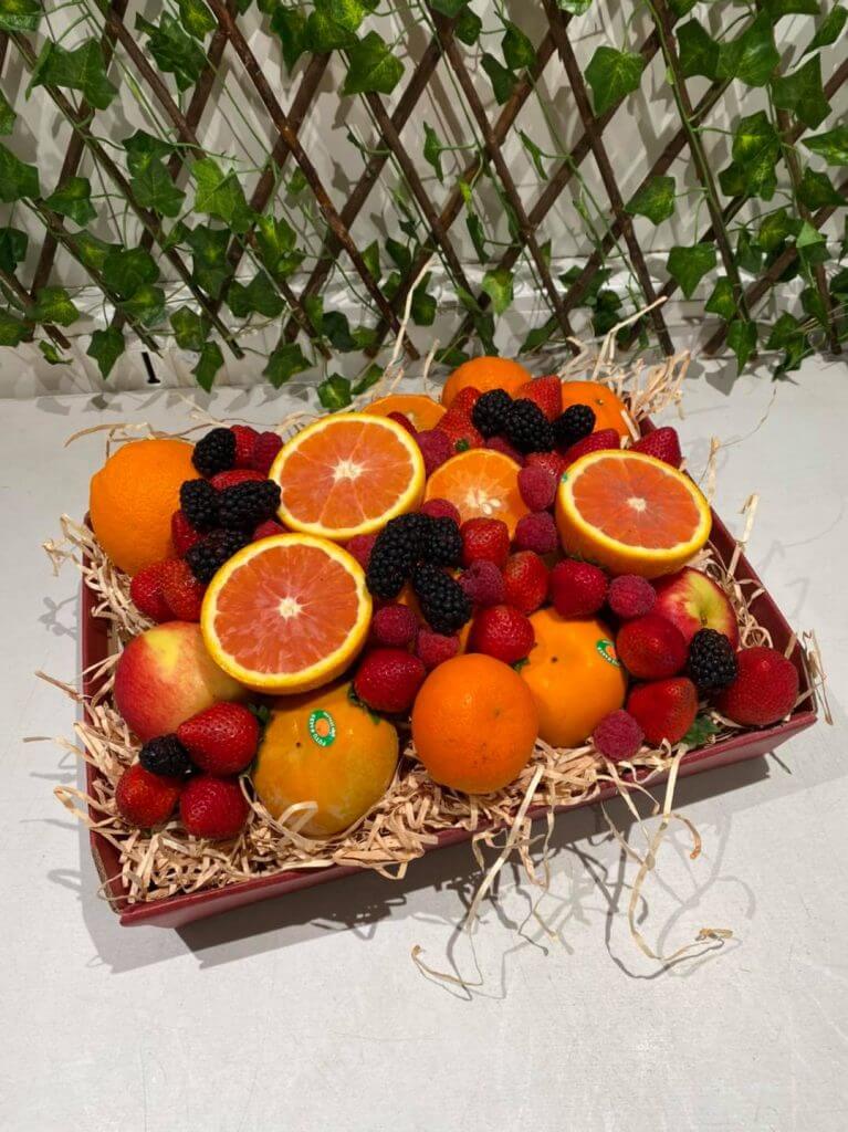 Large Red & Orange fresh box fruit - Pacific Fresh Online